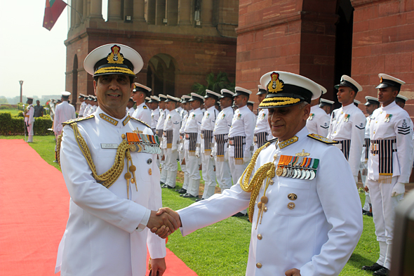 Admiral Sunil Lanba appointed the new Chief of the Naval Staff