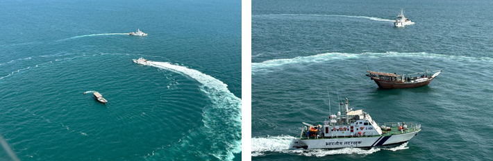 Icg Detains Iranian Boat With Six Indians Onboard Off Kerala Coast