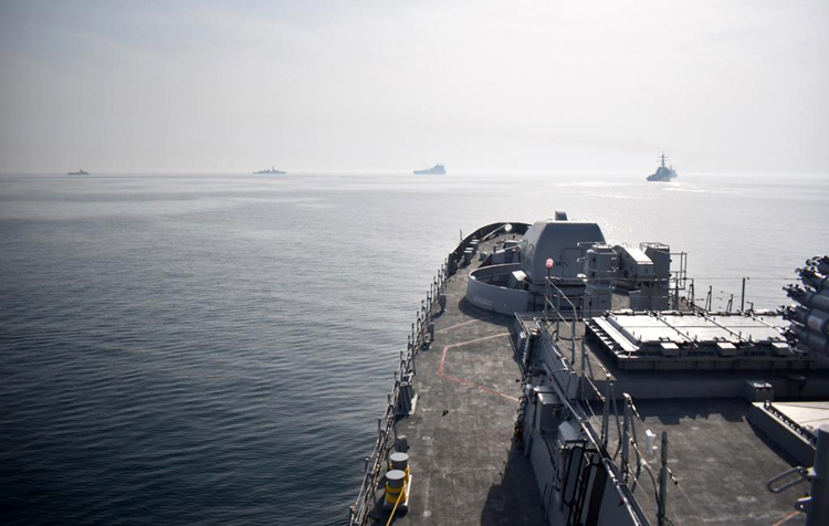 Participation of INS Trikand in International Maritime Exercise/Cutlass ...