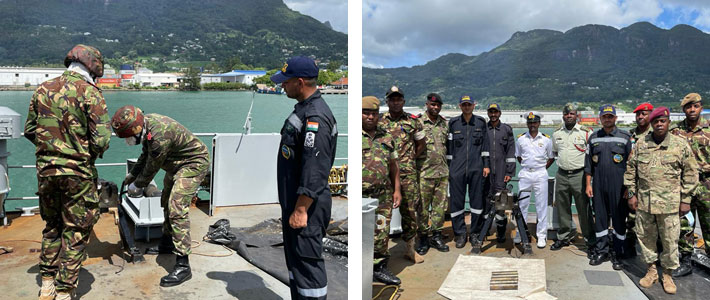 Deployment of INS Gharial to Seychelles – Mission SAGAR IX