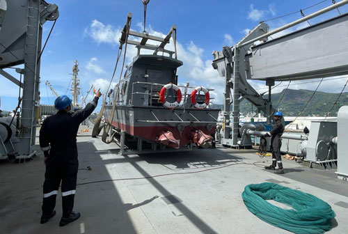 Keel Laying of Second Ship (BY 524, Malwan) and Third Ship (BY 525 ...