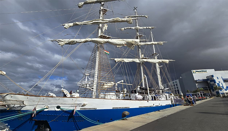 In a Historic First, INS Sudarshini Arrives at Las Palmas, Spain